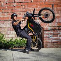 China Reliago Nova4-BK 6000W Mid-Drive Electric Dirt Bike 60V 30Ah 45 MPH Full Suspension for sale