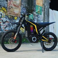 China Reliago Nova4-BK 6000W Mid-Drive Electric Dirt Bike 60V 30Ah 45 MPH Full Suspension for sale