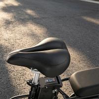 China Reliago Comfortable E-Bike Saddle High Elasticity Leather Bike Seat for Hitway BK5 for sale