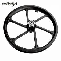 China Reliago 16 Inch Magnesium Alloy E-Bike Front Wheel 6 Spoke Electric Bike Rim for Hitway BK5 for sale