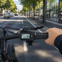 China Reliago LCD E-Bike Display Meter 4 Assist Levels for HITWAY BK8 E-Bike for sale