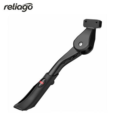 China Reliago Aluminum Alloy Bike Kickstand 235mm Bicycle Side Stand for QM V20 Electric Bike Repair Parts for sale