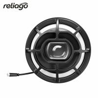 China Reliago 7W Ebike Lights Headlamp for QMWHEEL V20 Electric Bike 20 Inch E-Bike Fat Tire Bicycle Waterproof Headlight with Horn Function for sale
