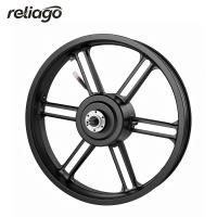 China Reliago 48V 500W 20 Inch Motor Wheel for QMWHEEL V20 Electric Bike Conversion Kit Magnesium Alloy E-Bike Motor Replacement Part for sale
