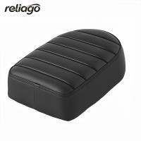 China Reliago Original QMWHEEL V20 Pro EBike Rear Seat Cushion Waterproof Leather Passenger Saddle for Fat Tire Electric Bike Accessories for sale