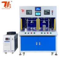 China Double Station Stainless Steel Kettle Bottom Kettle Spout Automatic Fiber Laser Welding Machine for sale