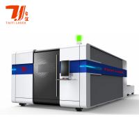 China High-Speed Fiber Laser Cutting Machine With Exchange Table And Enclosed And for sale