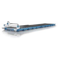 China High Quality 12KW 20KW Extra-large Format Ground Rail Fiber Laser Cutting Machine for Metal CNC Lazer Cutter for sale
