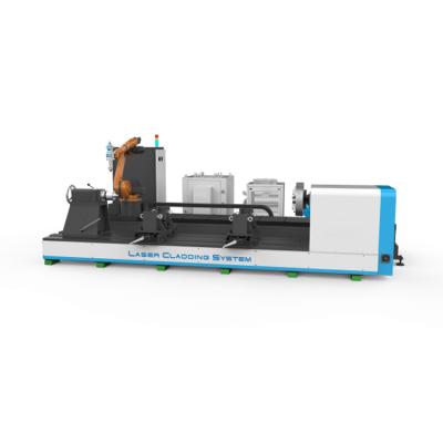 China 6000W Robotic Laser Cladding Machine for Hydraulic Rods, Oilfield Tubing, and Cylindrical Component Rebuilding for sale