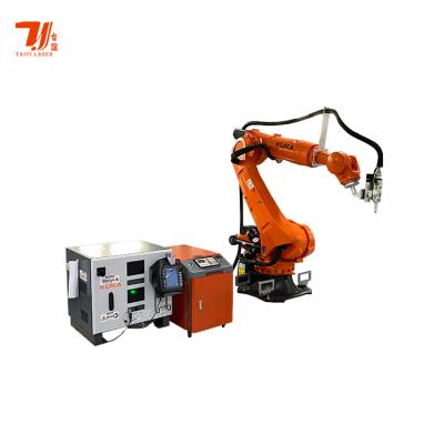China KUKA robot KR351840 4000W IPG laser welding machine with laser seam tracking sensor for sale