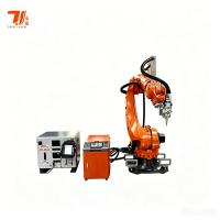 China High Precision 4000W IPG Fiber Laser Welder with KUKA Industrial Robot Arm for Automotive Manufacturing for sale