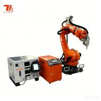 China 4000W IPG Fiber Laser Welding Robot System with KUKA Industrial Robot for Aerospace & Automotive Industries for sale