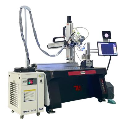 China Industrial Laser Welding Machine with Adjustable Spot Range and High Precision Welding Head for and Welding Operations for sale