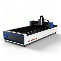 China 3KW CNC metal fiber laser cutting machine for sheet with IPG source Raycus source for sale