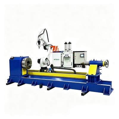 China Hot Sale Auto Laser Hardening Machine 6000W Fiber Laser Cladding Machine for Crankshaft Valve stem Blade Surface Hardening for sale