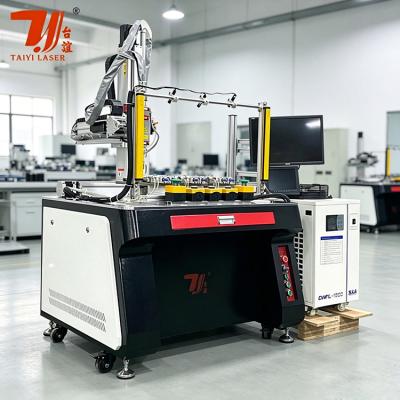 China Precise Positioning Simple Operation Steel Kettle Spout Automatic Laser Welding Machine Stainless for sale