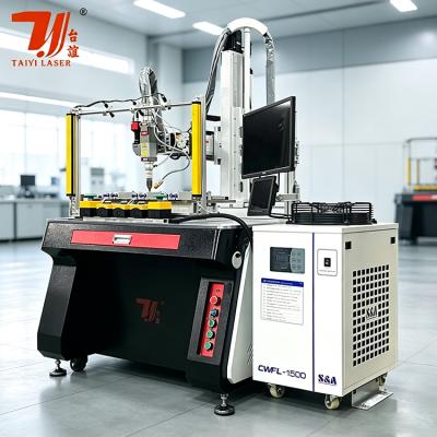 China Customized Fixtures Reduce Labor Costs Automatic Laser Welding Machine for Kettle for sale