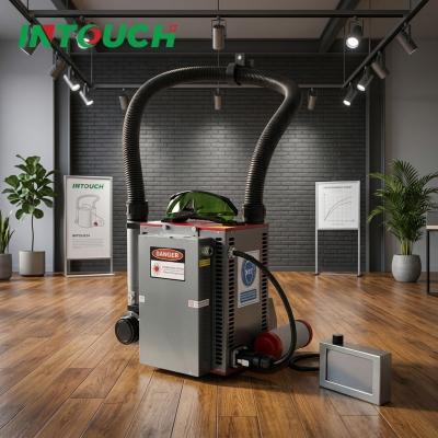 China 200W 300W Backpack Laser Cleaning Machine Air‑Cooled Portable Fiber Laser Rust Remover For On‑site Working for sale