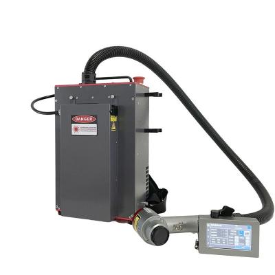 China New Design 200W Backpack Laser Cleaning Machine Lightweight Portable Laser Rust Removal Machine for sale