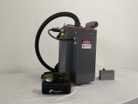 China 200W Backpack Laser Cleaning Machine Portable Pulse Laser Cleaning Equipment for Metal Surface Treatment for sale