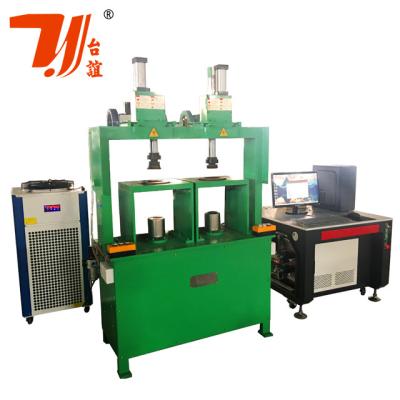China Canton Fair Promotion Double Station Automatic Laser Welding Machine For 304 Stainless Steel Aluminum Kettle Teapot for sale