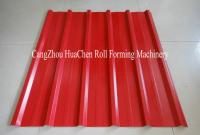 China Aluminium Metcopo Step Roof Tile Roll Forming Machine for sale