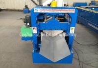 China Automatical Roof Ridge Cap Roll Form Machine Metal with PANASONIC PLC Computer Control for sale