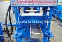 China 3 Tons Shutters Door Frame Roll Forming Machine 180mm Width With PLC Control for sale