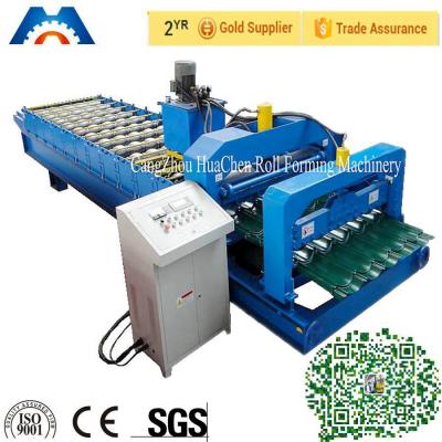 China Roofing Tile Roll Forming Machine for sale