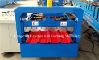 China Trapezoidal Profile Roof Tile Roll Forming Machine 380V Customized for sale