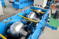China Galvanized Metal Water Tube /Pipe/Gutter Roll Forming Machine 10m/min with CE for sale