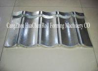 China Stone Coated Metal Rood Tile Roll Forming Production Line High Capacity for sale