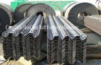 China Gear Box Drive Guardrail Roll Forming Machine PLC Control for sale