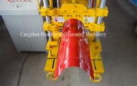 China Galvanized New Type Ridge Cap Light Gauge Steel Roll Forming Machine with CE ISO for sale