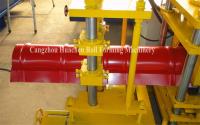 China Galvanized New Type Ridge Cap Light Gauge Steel Roll Forming Machine with CE ISO for sale