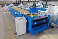 China 18 Rows Double Layer Roll Forming Machine For Roofing Sheet High Precise for sale