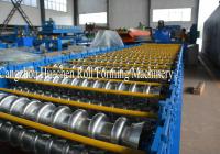 China 18 Rows Double Layer Roll Forming Machine For Roofing Sheet High Precise for sale