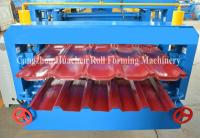 China Dual Level Double Layer Roll Forming Machine Roof Panel For Wall Panels for sale