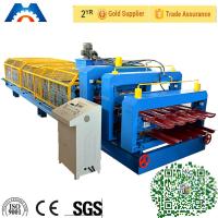 China Dual Level Double Layer Roll Forming Machine Roof Panel For Wall Panels for sale