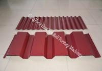 China IBR Sheet Corrugated Roll Forming Equipment Roller Forming Machine PLC Control for sale