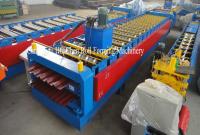 China 7.5KW 0.3 - 0.8mm Double Layer Roll Forming Machine 380V 50Hz 3 Phases for sale