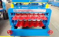 China Roll Former Double Layer Roll Forming Machine For Glazed Tile Roof Sheet for sale