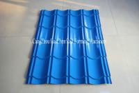 China Double Press Glazed Step Tile Roll Forming Machine With 16 Forming Station for sale