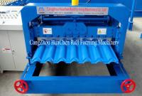 China Steel / Metal Finnera Glazed Tile Roll Forming Machine PLC Control for sale