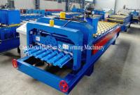 China Steel / Metal Finnera Glazed Tile Roll Forming Machine PLC Control for sale