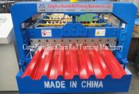 China Material Thickness Roofing Sheet Roll Forming Machine 1250 mm Width for sale