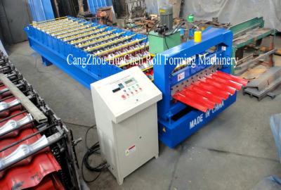 China Material Thickness Roofing Sheet Roll Forming Machine 1250 mm Width for sale