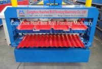 China Roof Wall Double Sheet Roll Forming Machine Panasonic Omron Encoder for sale