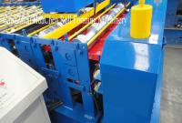 China Roof Wall Double Sheet Roll Forming Machine Panasonic Omron Encoder for sale