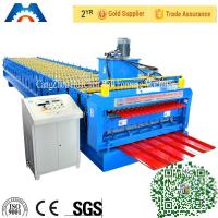 China Color Steel Plate Double Layer Roll Forming Machine 1250mm Width for sale